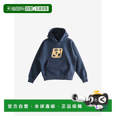 Stussy BLAZE HOODIE 袋鼠口袋连帽美式复古卫衣 男女同款