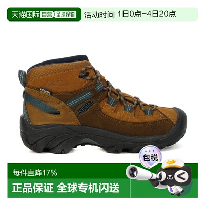 香港直邮Keen 联名 Leave No Trace 男士 Targhee II 防水徒步靴