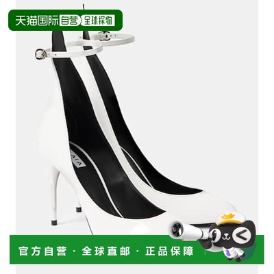 1h可退 香港直邮Alaia 女士 Decollete 90 漆皮浅口鞋高跟鞋单鞋