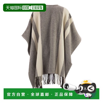FAY 女士披肩 NSWF2516820WPA015N AW2025 灰色 HOOK PONCHO