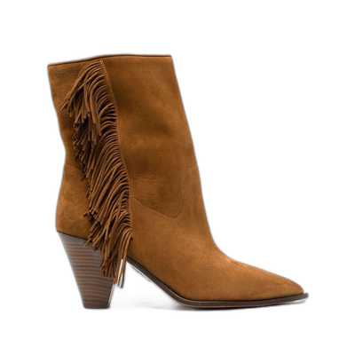 1h可退 欧洲直邮AQUAZZURA 女士靴子 MRFMIDB0SUE884女靴中筒靴