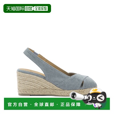 1h可退 香港直邮CastaÑer 女士 DIANA LIGHTBLUE 棉麻底鞋 DIANA6