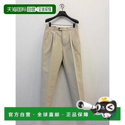 香港直邮Loro Piana 腰带环休闲裤 FAQ9957