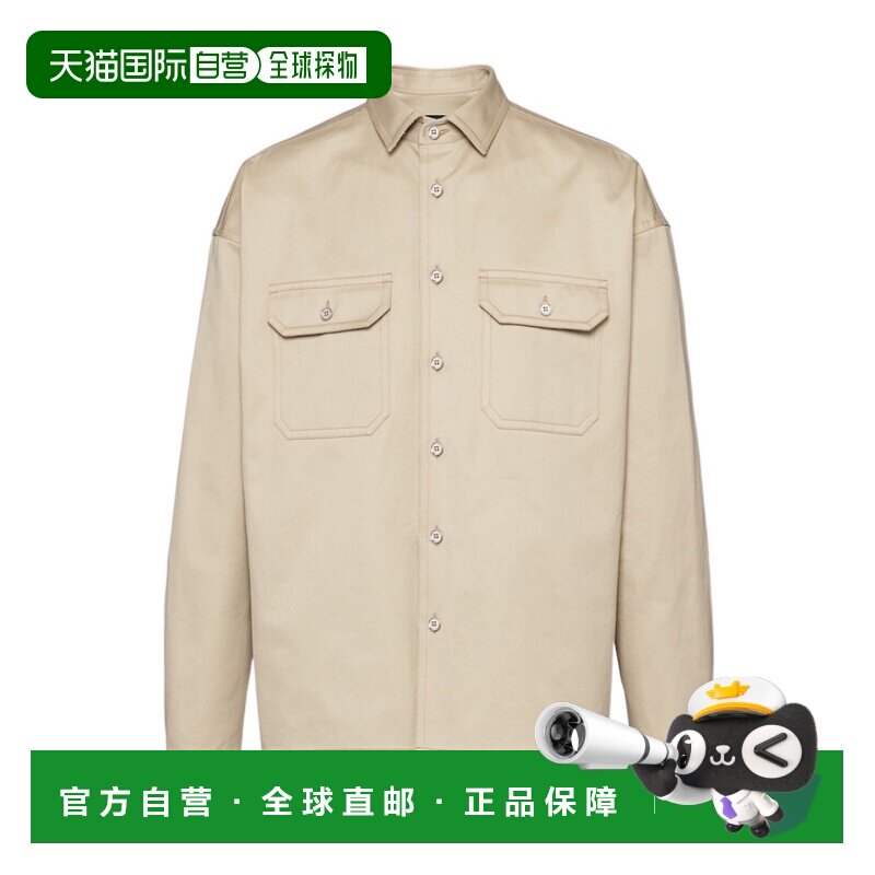 【99新未使用】香港直邮Prada 徽标衬衫 SC7351UPXSOOO普拉达男装