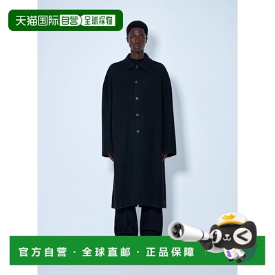 香港直邮rick owens 瑞克 欧文斯 男士 开襟Brad大衣 RU02F4970WB
