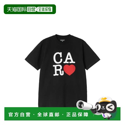 香港直邮CARHARTT WIP 男士 and Polos T恤黑色上衣 I03753889XX