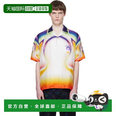 香港直邮Casablanca 男士 多色 Open Collar 短袖衬衫 MSS26SH003