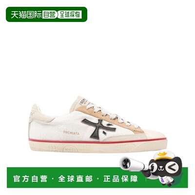 香港直邮PREMIATA 男士运动鞋 STEVEN8052 SS2026 白色 系带运动