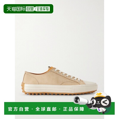 TOD'S 托德斯 男士 Cassetta 皮革边牛巴革运动鞋 XXM59L男鞋
