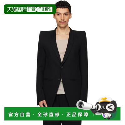 香港直邮rick owens 瑞克 欧文斯 男士 黑色 Temple Larry Neue