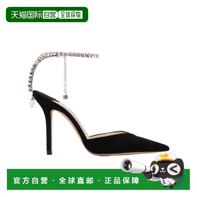 1h可退 Jimmy Choo Saeda 100 高跟凉鞋 SAEDA100