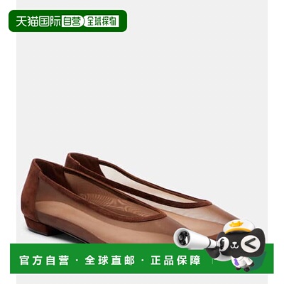 香港直邮Gianvito Rossi 吉安维托 罗西 女士 Amelia 山羊皮边欧