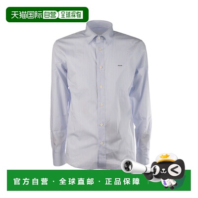 1h可退 香港直邮PRADA 男士衬衫 UCN666189FF0X24 SS2026 白色 CA