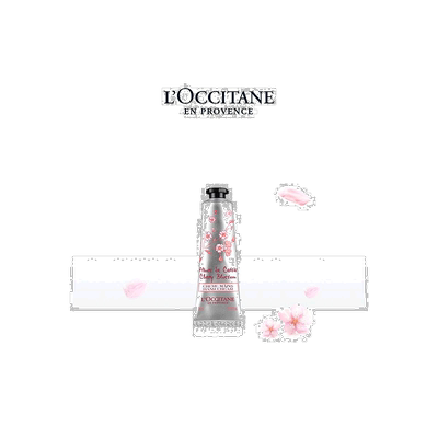 欧洲直邮欧舒丹甜蜜樱花护手霜30毫升 L'occitane creme mains fl