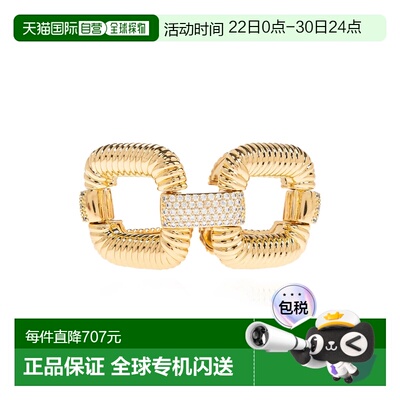 香港直邮Self-Portrait 女士 KNOCKER 金色手链 AW25603BGDGOLD