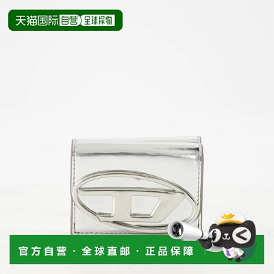 1h可退 香港直邮Diesel 迪赛 女士 1dr 三折钱包 X09887PS202