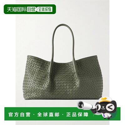 香港直邮Bottega Veneta 葆蝶家 女士 Pinacoteca 编织皮革手提包