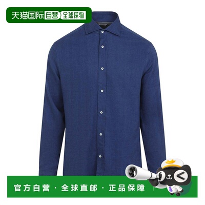 香港直邮BRUNELLO CUCINELLI 男士衬衫 MY6370627C018BLUE