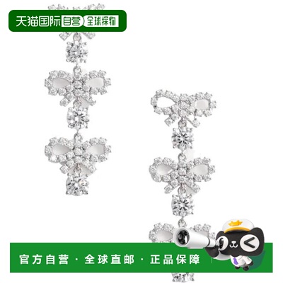 香港直邮SELF-PORTRAIT 女士耳饰 612ESLSILVER AW2025 银色