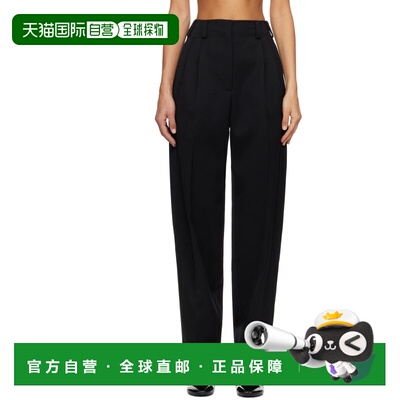 1h可退 香港直邮Givenchy 纪梵希 女士 黑色 Slashed Double Plea