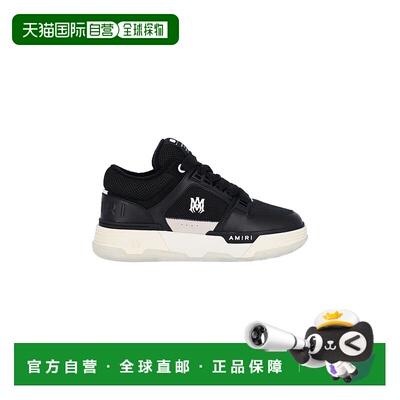 1h可退 香港直邮AMIRI 男士 MA-1 运动鞋 AMFOSR1097 black黑色