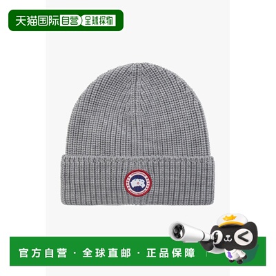 香港直邮CANADA GOOSE 男士帽子 5026M0HEATHERGREY CO 灰色