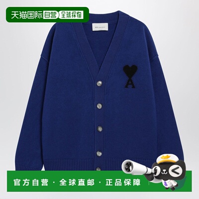 1h可退 香港直邮Ami Paris 男士外套 UKC367U018A271 AW2026 蓝色