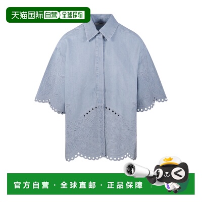 欧洲直邮ZIMMERMANN 女士衬衫 7214TRS263ICE SS2【付后1h可退】