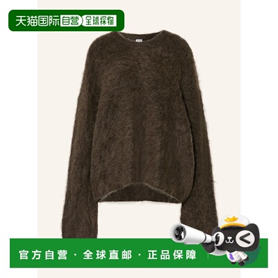 香港直邮TOTEME 女士针织衫 100162152815001 CO 深棕色 Alpaca s