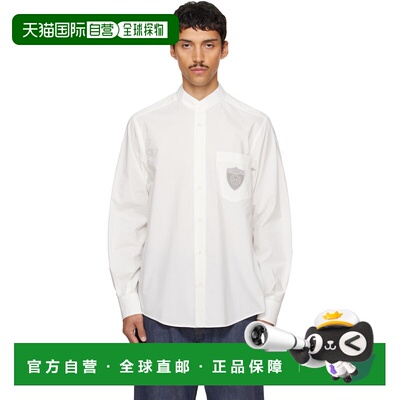 香港直邮Mm6 Maison Margiela 马丁 马吉拉 MM6 男士 灰白色衬衫