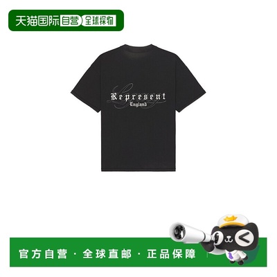 1h可退 香港直邮Represent 男士 Legacy Overprint T恤 MLM100178