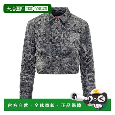 1h可退 香港直邮DIESEL 女士外套 A215390CEBL02 AW2025 黑色 Die