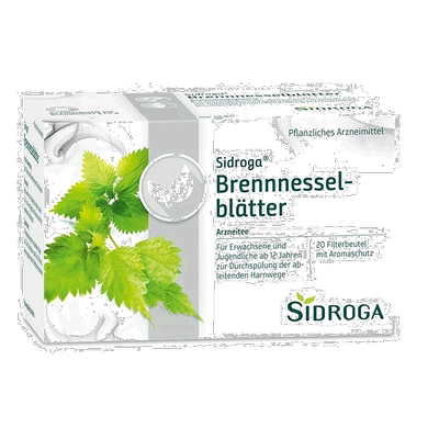 欧洲直邮德国药房Sidroga泌尿尿路冲洗荨麻叶茶包20X1.5g