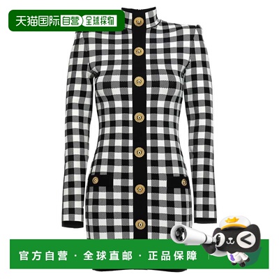 欧洲直邮BALMAIN 女士半身裙CF1R8019KF51EAB