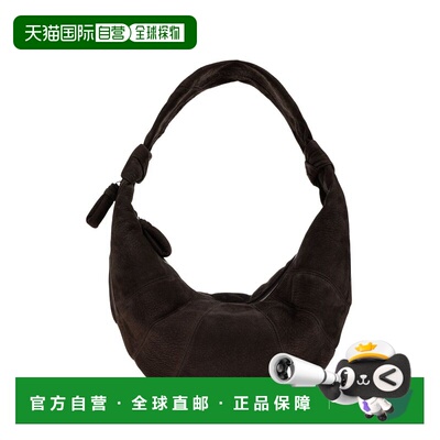 香港直邮Lemaire 女士 棕色 Fortune Croissant 单肩包 BG0071LL0