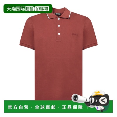 香港直邮Zegna Logo刺绣Polo衫 UF358A9F746杰尼亚