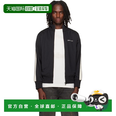 香港直邮Palm Angels 棕榈天使 男士 黑色 Classic Logo 运动夹克