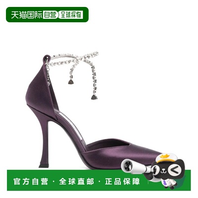 1h可退 香港直邮JIMMY CHOO 女士高跟鞋 STEVIE100SATWINTERBLOOM