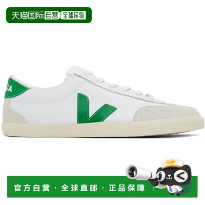 1h可退 香港直邮Veja 男士 白色 Volley Canvas 运动鞋 VO0103525
