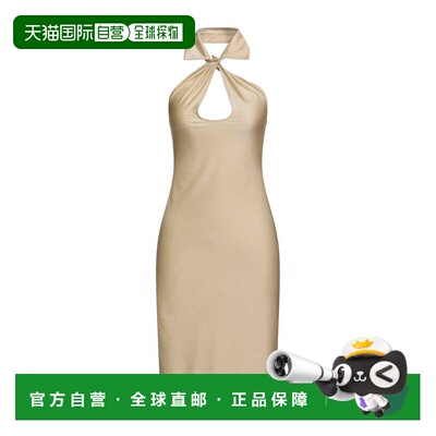 1h可退 香港直邮Coperni 女士 紧身连衣裙 beige米色 舒适时尚