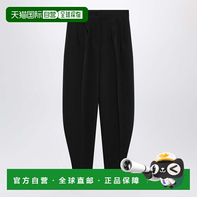 香港直邮The Frankie Shop 女士 Doyer 黑色裤子 PAFS21080PL100