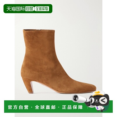 香港直邮AQUAZZURA/Sloan 50女士短靴 支付后1h可退