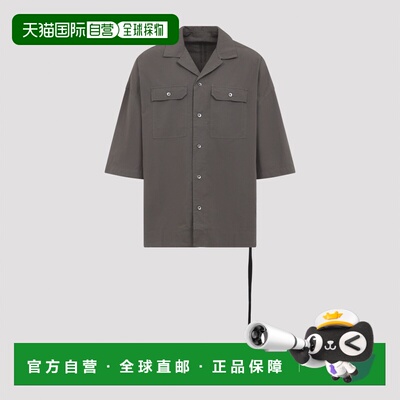 香港直邮RICK OWENS DRKSHDW 男士衬衫 DU01F4290CR34 SS2026