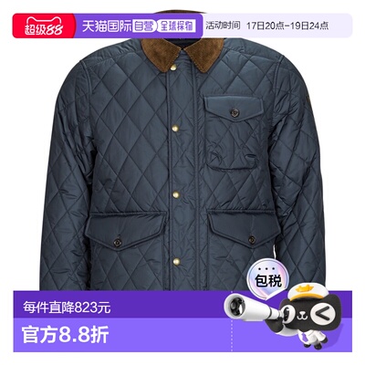 欧洲直邮Polo Ralph Lauren 拉夫劳伦 BEATON QUILTED JACKET 男
