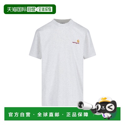 1h可退 香港直邮CARHARTT WIP 男士 and Polos T恤灰色上衣 I0299