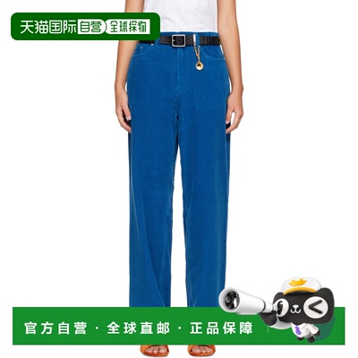 香港直邮Stella Mccartney 斯特拉 麦卡特尼 女士 蓝色 Corduroy