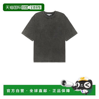 1h可退 香港直邮Acne Studios 艾克妮 男士 T恤 CL0218FADEDBLACK