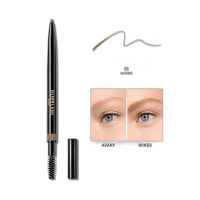 欧洲直邮Guerlain娇兰睛采眉笔0.09g 2024新品 #01正品