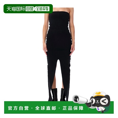 Rick Owens 抹胸连衣裙 RP02F5694KST