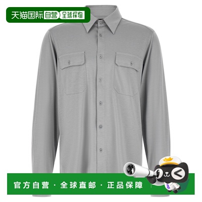 香港直邮TOM FORD 男士衬衫 JBL027JMS026TAV AW2026 灰色 Milita